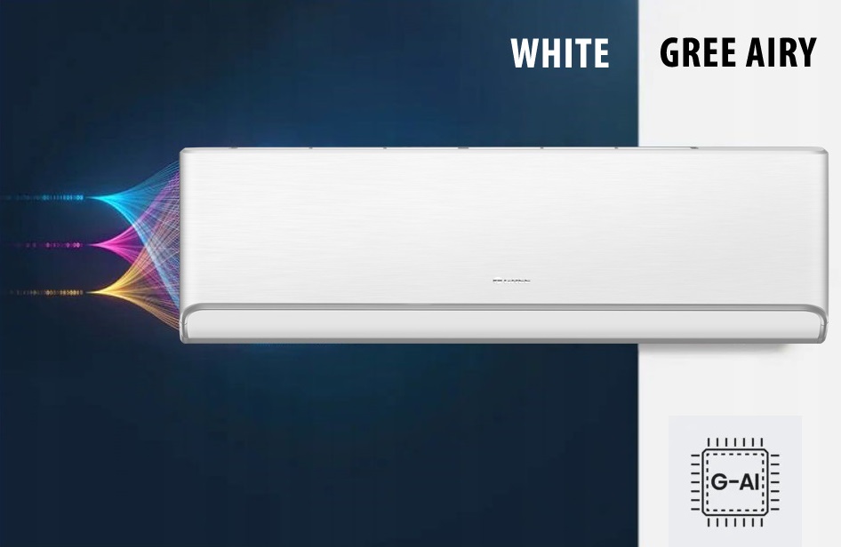 Кондиционер Gree Airy Inverter R32 GWH09AVCXB-K6DNA1B White | Купить ...